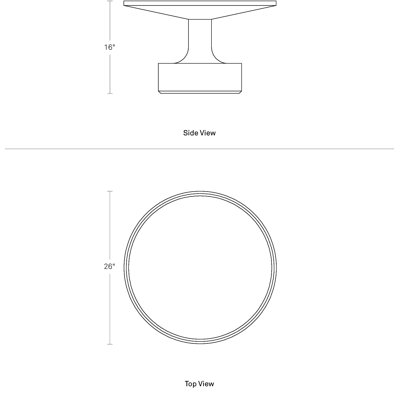 Blu Dot Turn Coffee Table & Reviews | Perigold